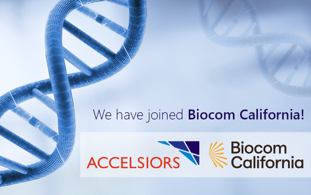 Accelsiors has joined BioCom California! - Accelsiors